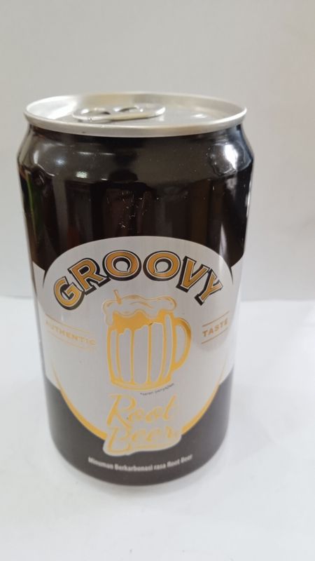 Groovy Soft Drink Root Beer 330mL