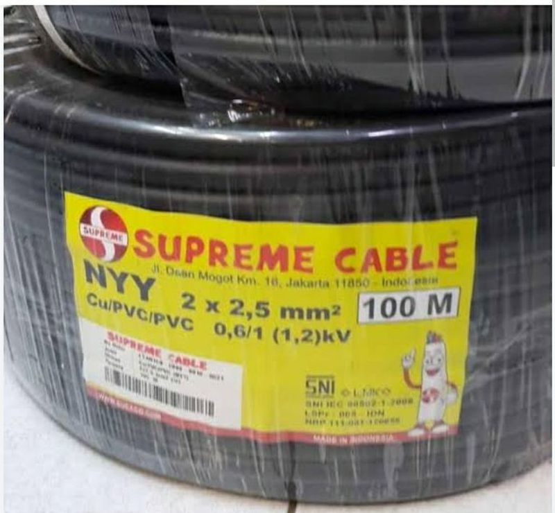 Supreme kabel NYY 2 x 2,5 mm