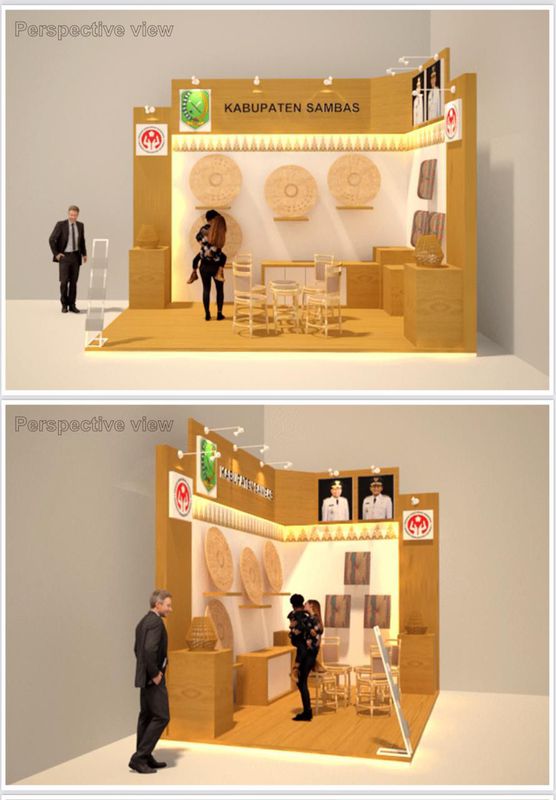 DEKORASI STAND IFEX 2024