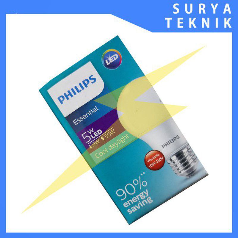 lampu led 5 watt philips