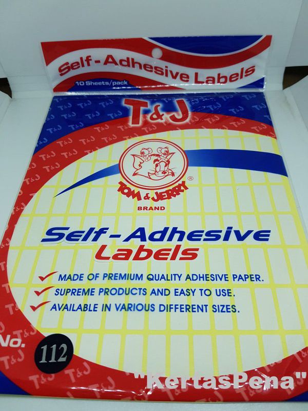 KERTAS LABEL112