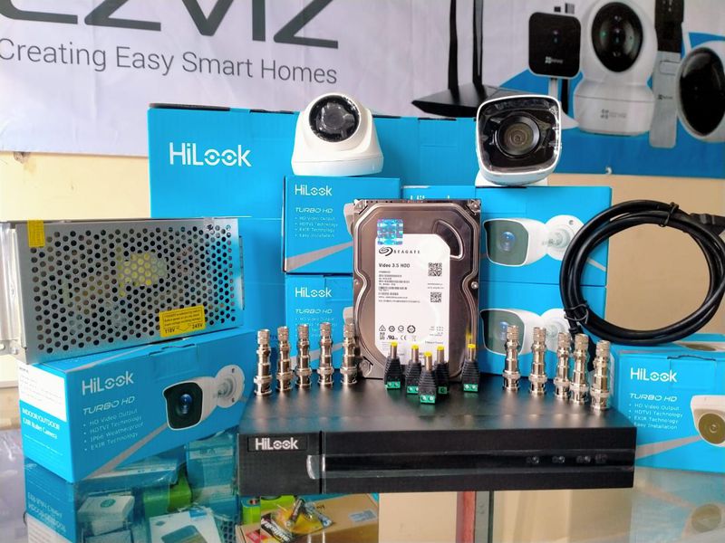 PAKET CCTV 6 CH HILOOK + PASANG