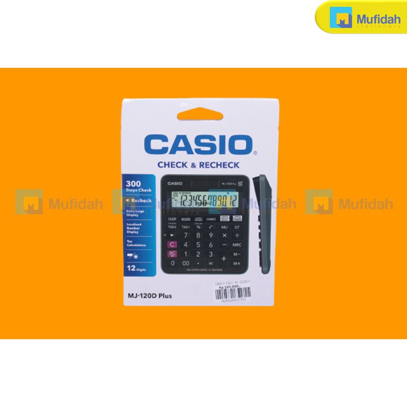 Calculator MJ-120D Plus-Bk Casio - Pcs