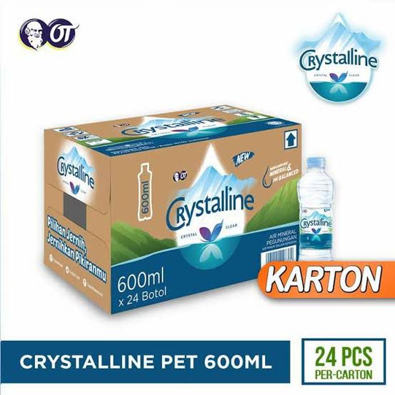 Crystalline Botol 600 ml