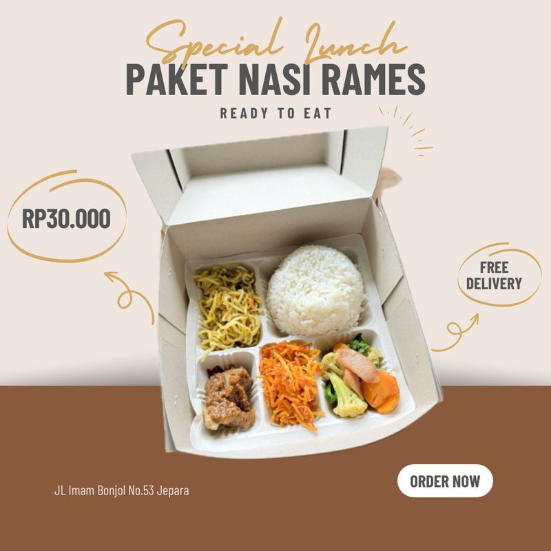 Paket Nasi Rames