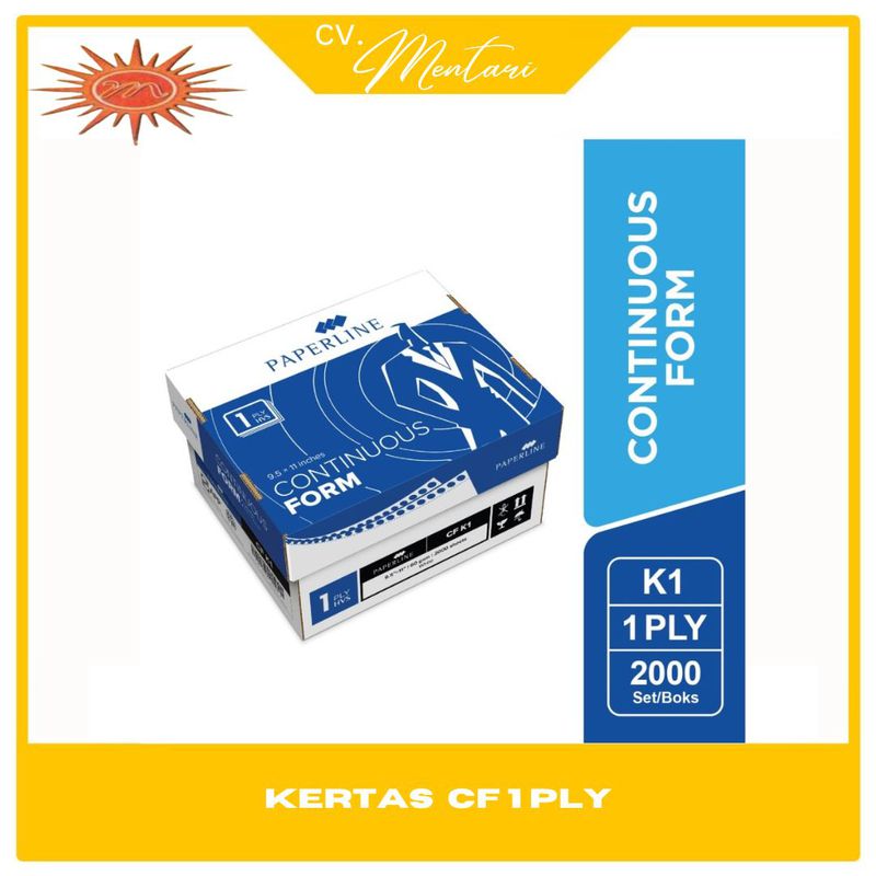KERTAS CONTINUOUS FORM 1 PLY