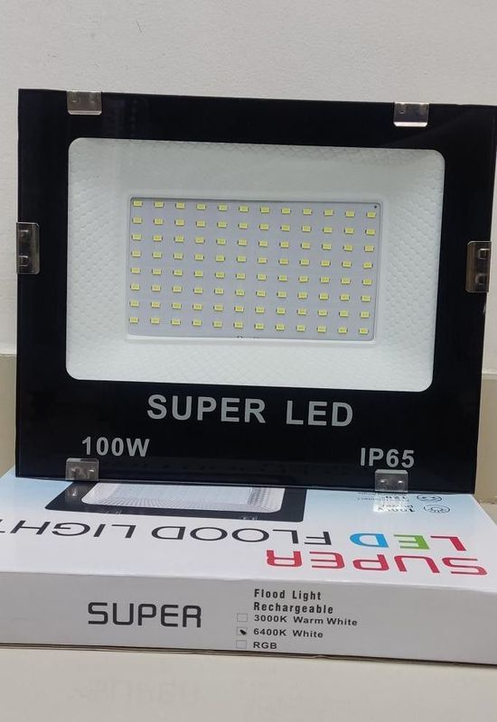 LAMPU SOROT LED 100W SUPERLED PUTIH