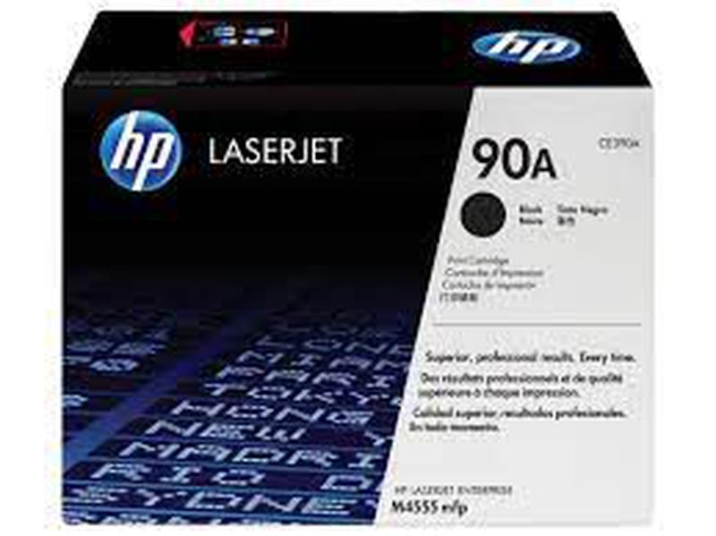 Hewlett-Packard Toner Printer Laserjet 90A Black Original Baru