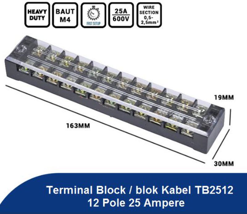 Terminal blok TB 12 pin