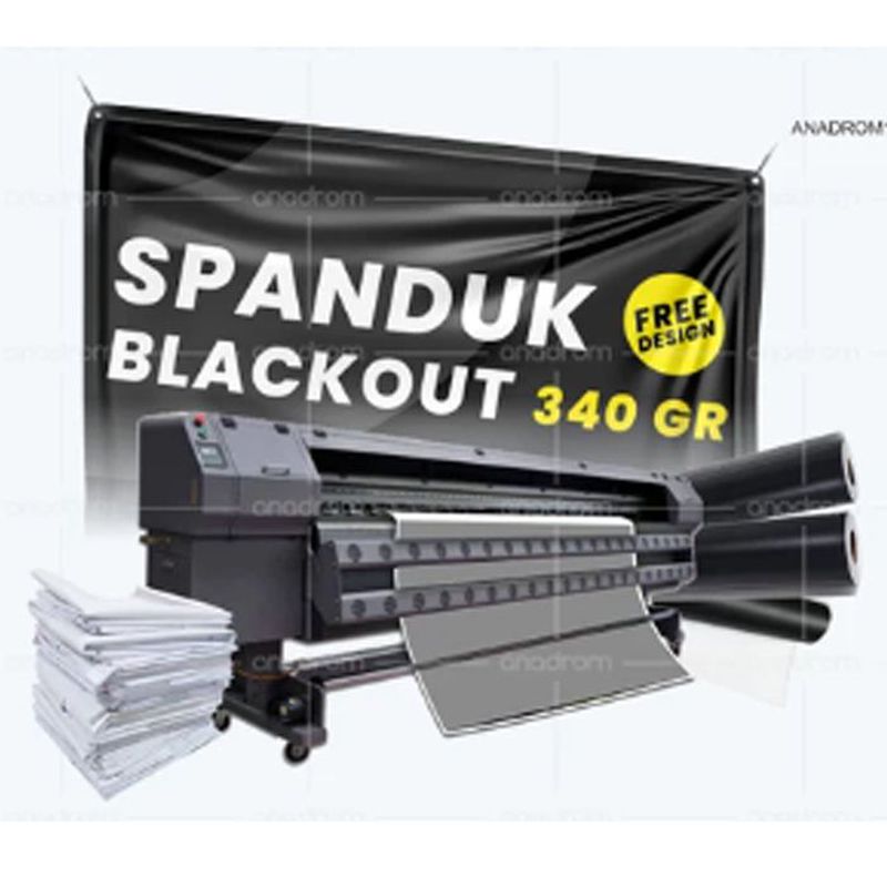 CETAK BACKDROP DAN SPANDUK BAHAN 340 BO
