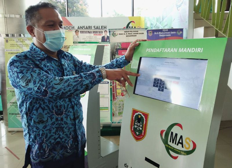 PAKET KIOS ANJUNGAN PENDAFTARAN / ANTRIAN MANDIRI