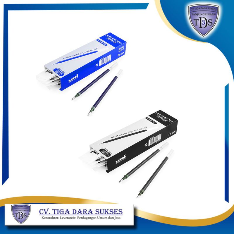 Refill Pena Signo (Per Kotak) - Biru