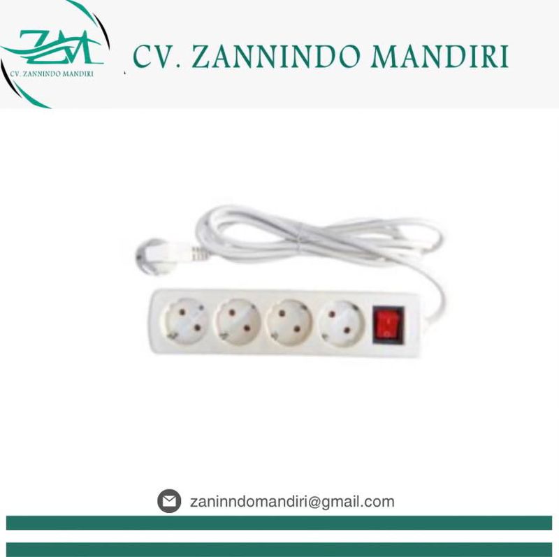 STOP KONTAK 4 LUBANG 3M (TERMINAL COLOKAN LISTRIK)