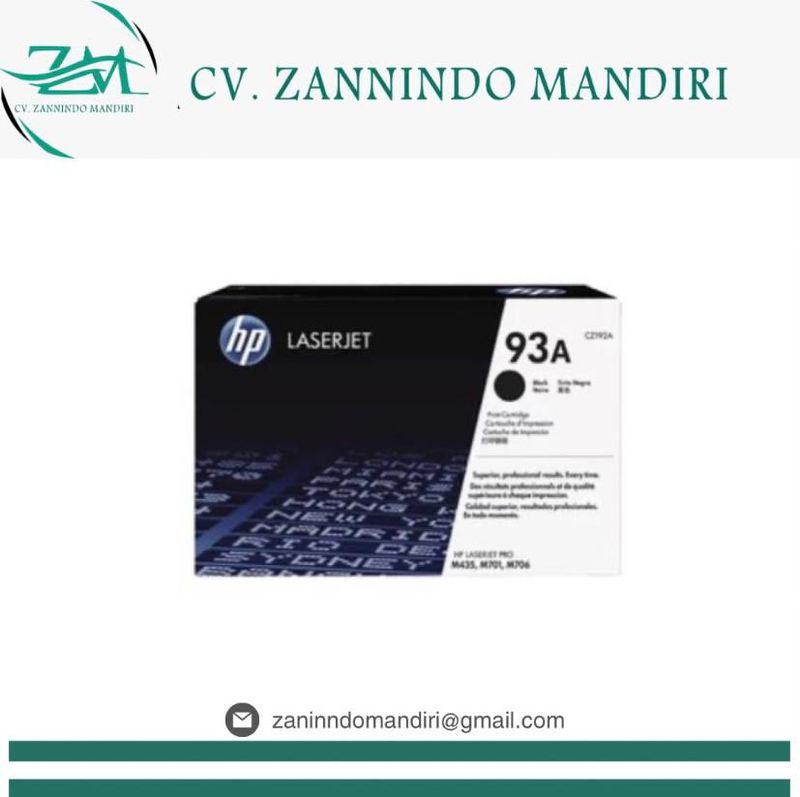 HP 93A Black Original LaserJet Toner Cartridge