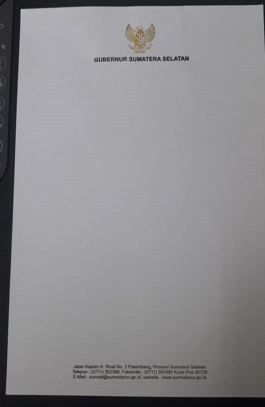 KERTAS KOP LAMBANG GARUDA