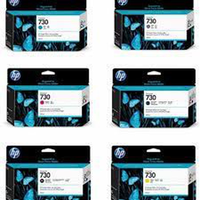 Hewlett-Packard Cartridge Printer InkJet 730 130ml Original Baru ...