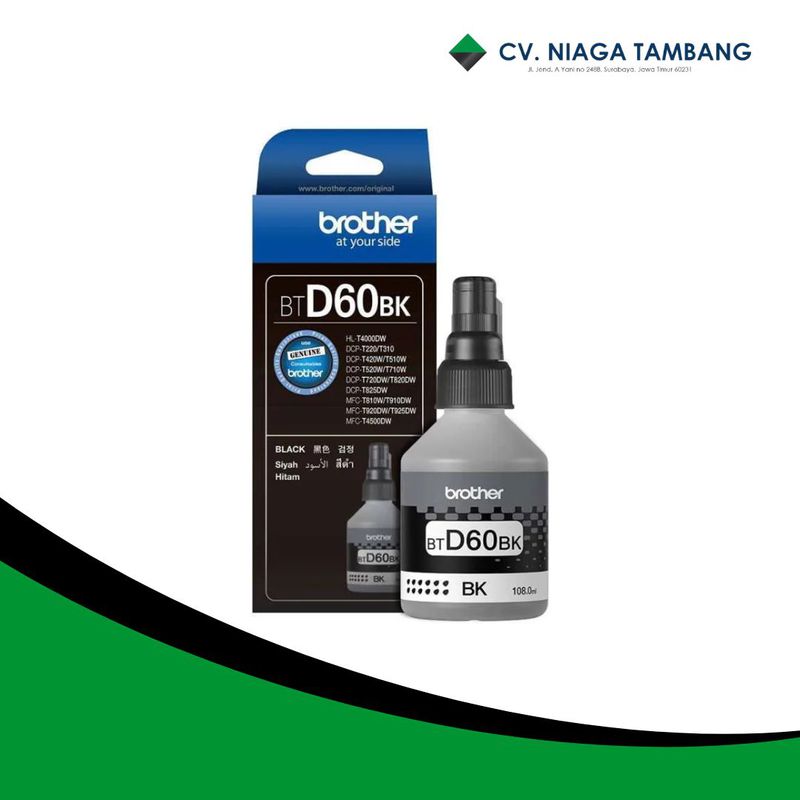 TINTA BROTHER D60 BLACK