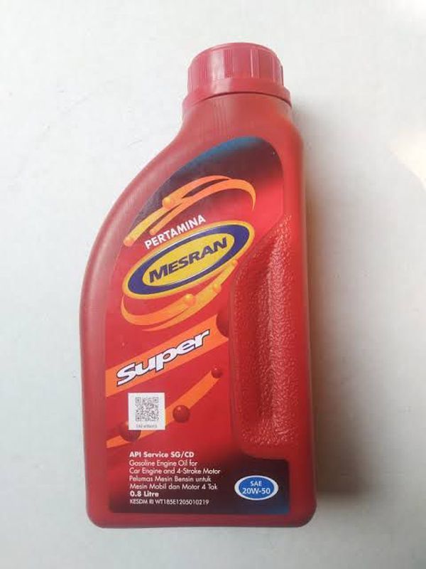 Oli Mesin Mesran (1 L)