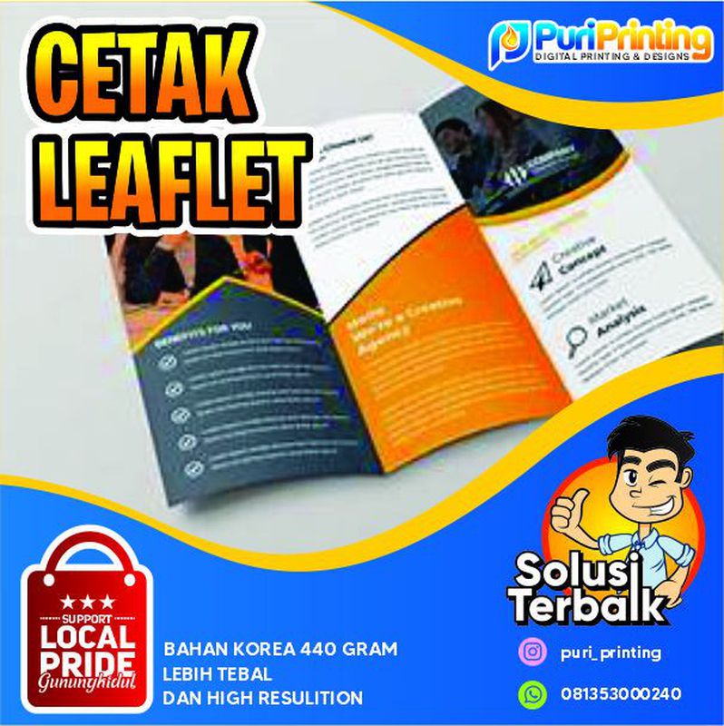 CETAK LEAFLET