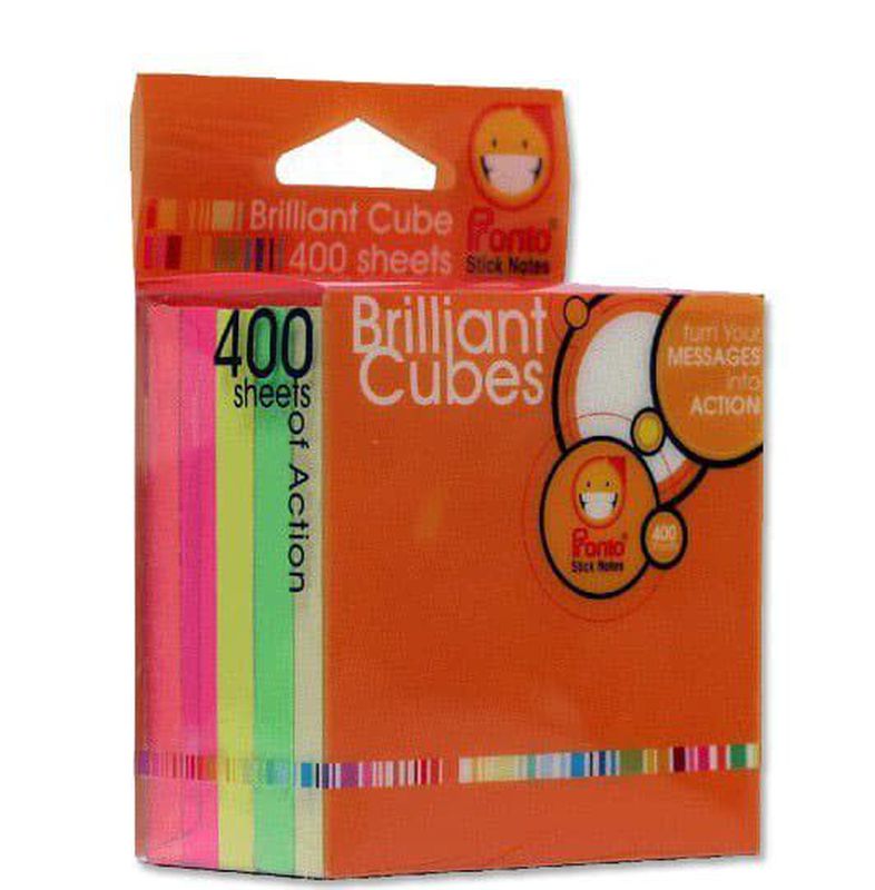 Sticky Notes Brilian Cube Pronto 76x76 mm