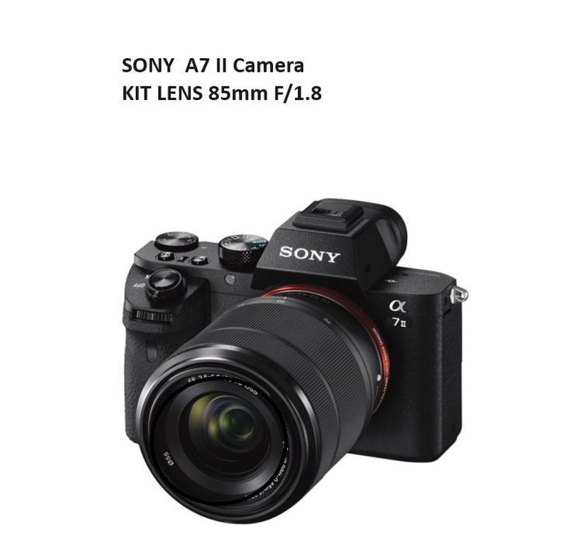 SONY A7 II Camera KIT Lens 85mm F/1.8