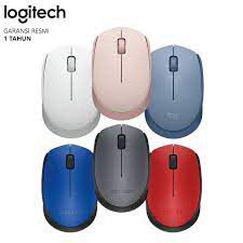 Logitech Mouse Wireless M171 Original - ROSE