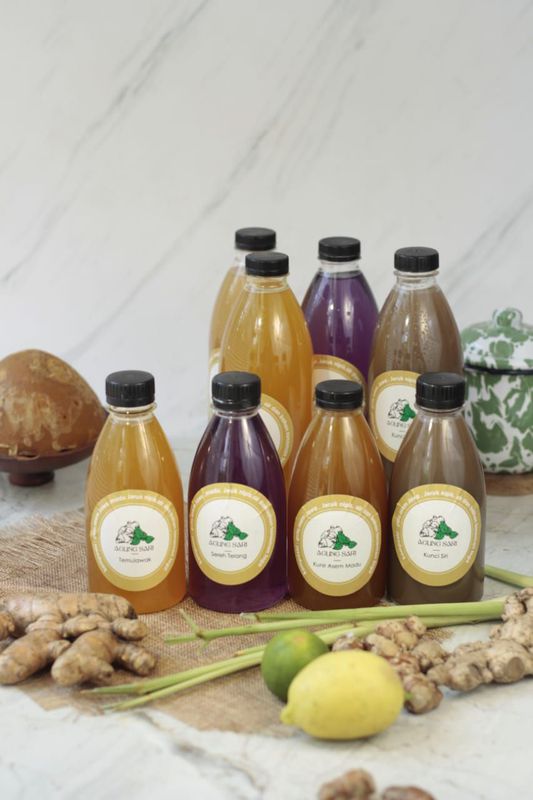 minuman ekstrak dalam kemasan merk agungsari - Kunir Asam