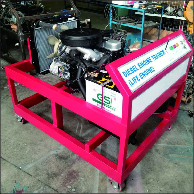 Diesel Engine Stand Life Engine