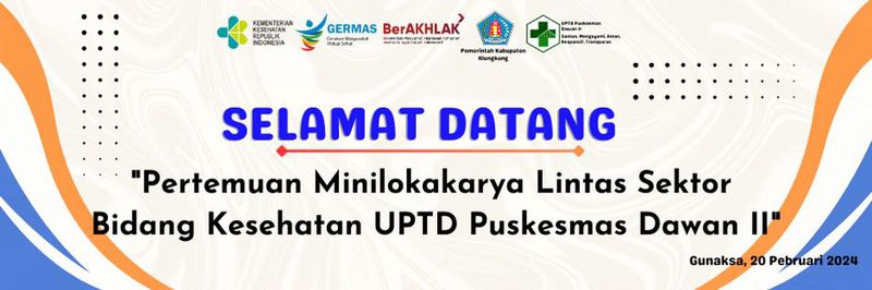 Spanduk Pertemuan Minilokakarya Lintas Sektor