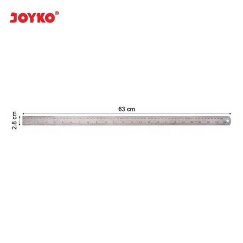 penggaris besi joyko stainless steel 60 cm