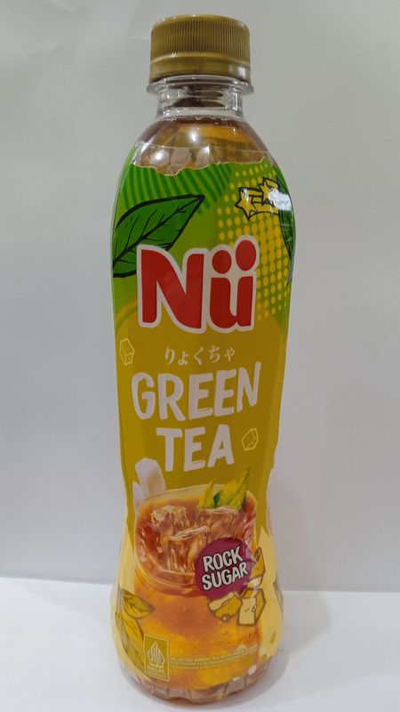 Nu Green Tea Gula Batu 450 ml