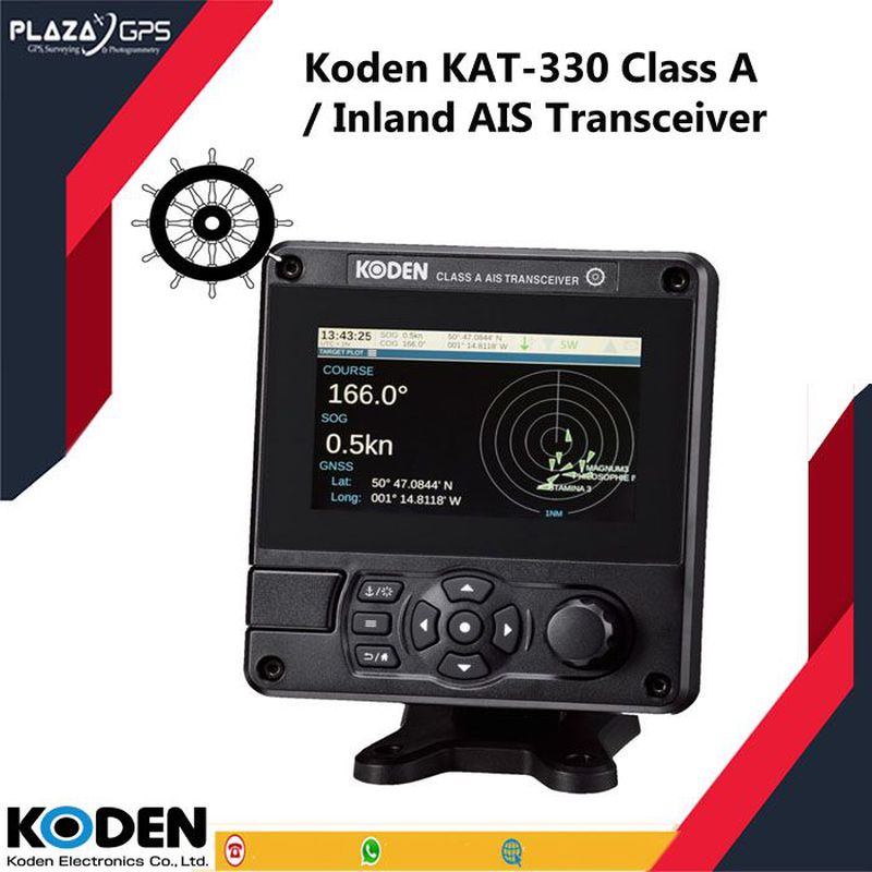 Koden KAT-330 Class A / Inland AIS Transceiver