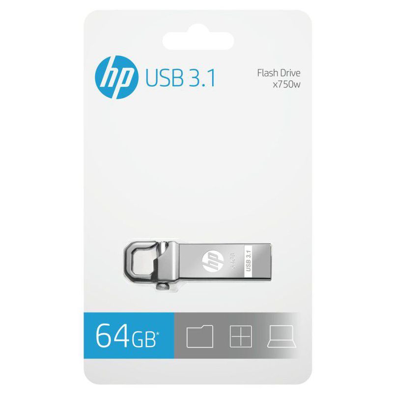 FLASH DISK HP USB X750W USB 3.0 Original - 64 GB