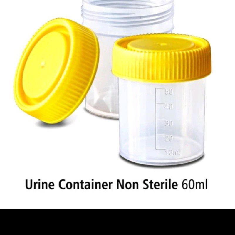Pot Urine 60 ml Non steril