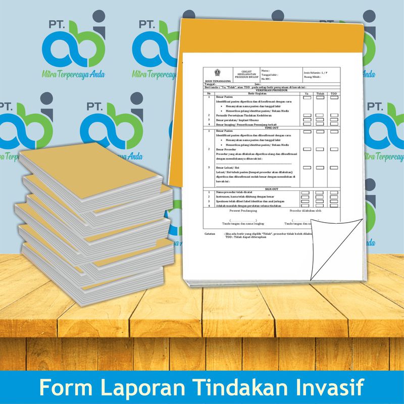 Form Laporan Tindakan Invasif