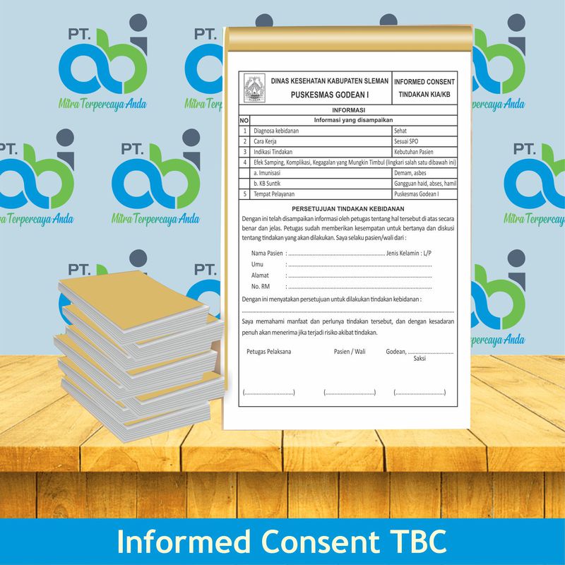Form Informed Consent Pengobatan TBC