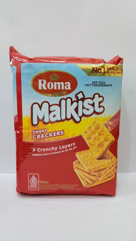Roma Malkist Sweet Crackers 224g
