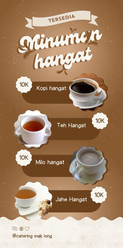 Aneka Minuman Hangat - Milo Hangat