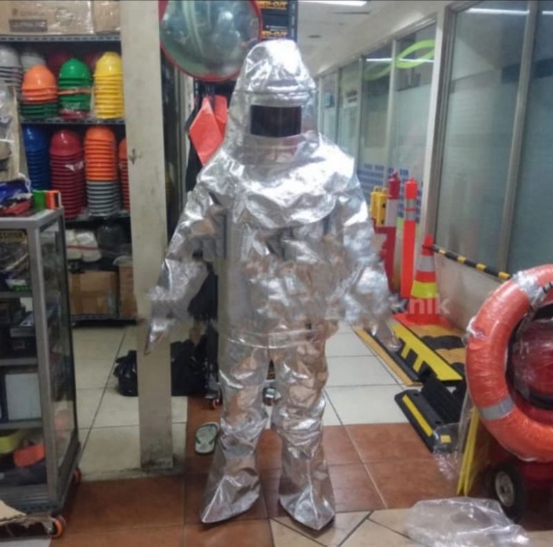 BAJU ANTI API FIRE FIGHTER -ALUMINIZED