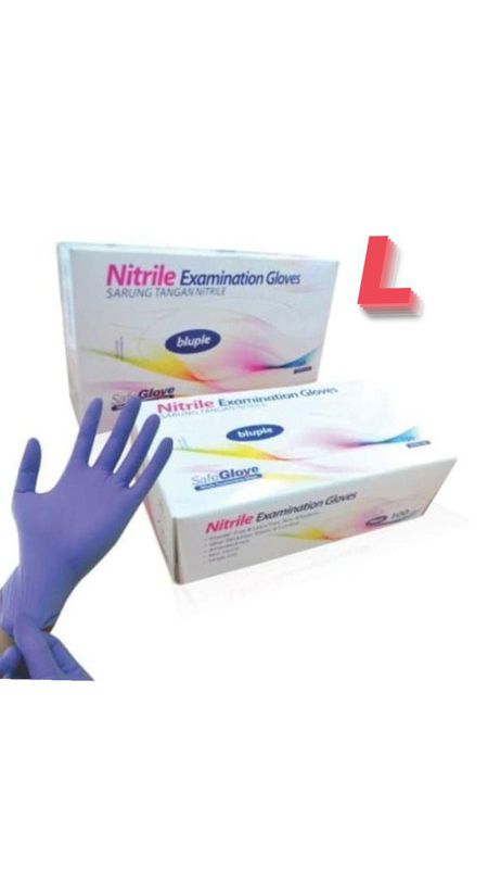 Nitril Gloves Safegloves - L
