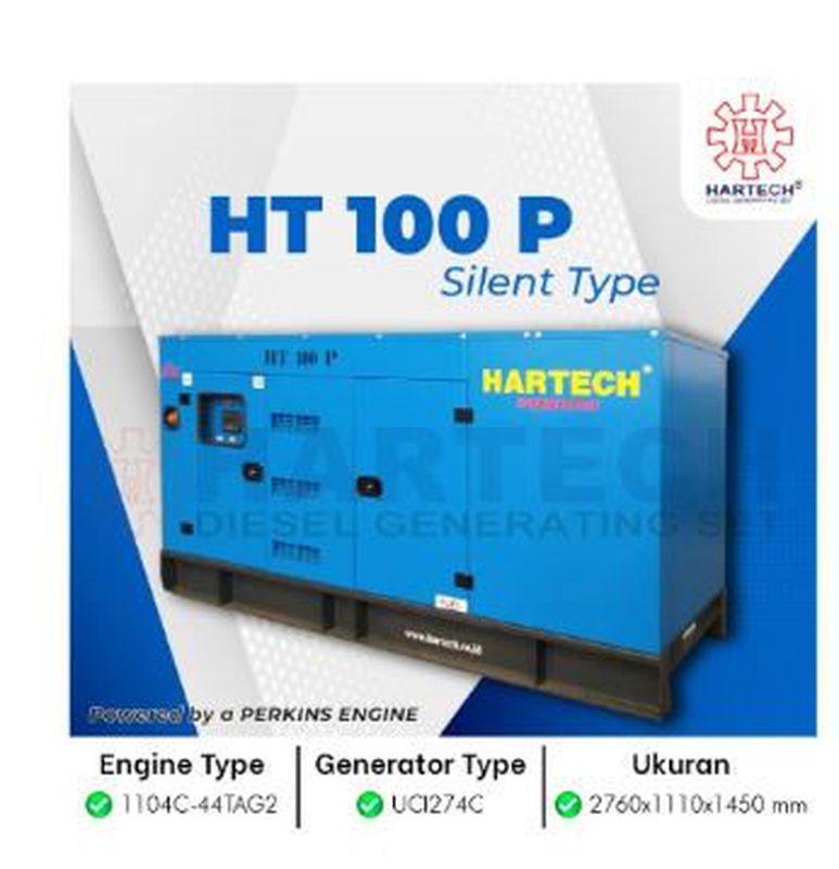 GENSET HARTECH HT 100 P - SILENT TYPE (UCI274C)