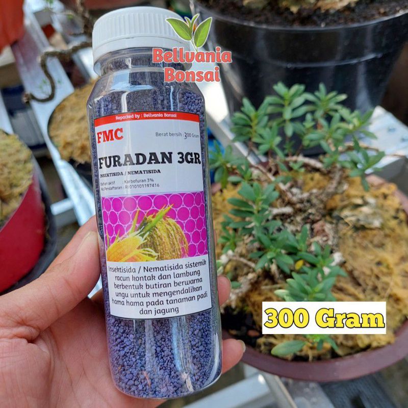 Furadan 3GR Insektisida Nematisida 300 Gram Pengendali Hama Tanaman