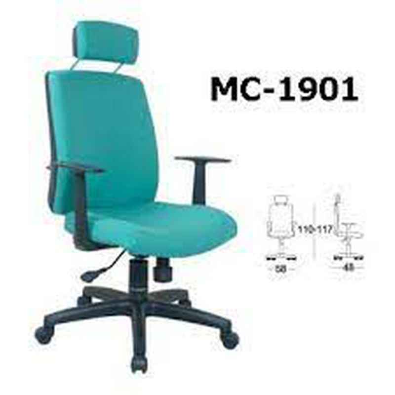 Kursi Kantor Chairman - MC 1901 - Oscar - Hitam