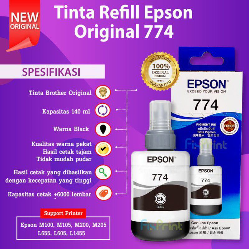 Tinta Printer Epson M200 BLACK