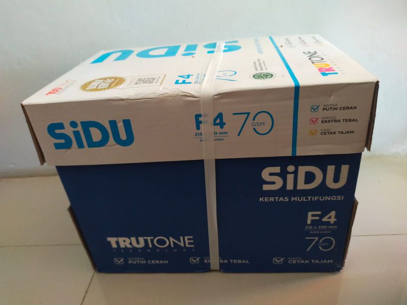 Kertas F4 SIDU 70gr (1dos)