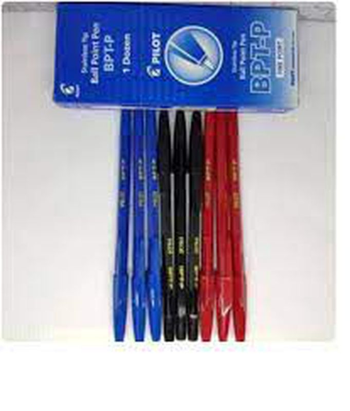 Ballpoint Pilot BPT-P (Kotak) - Biru
