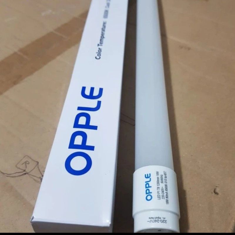 TL Led 18w Putih Opple Kaca Pvp