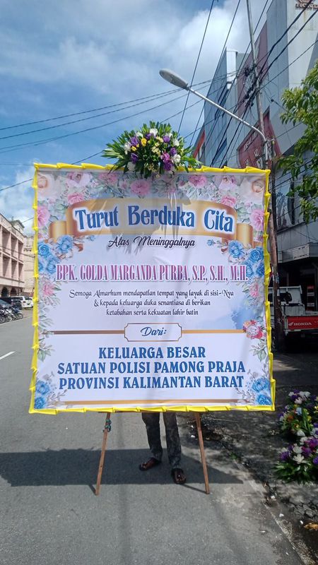 papan bunga printing 2x2