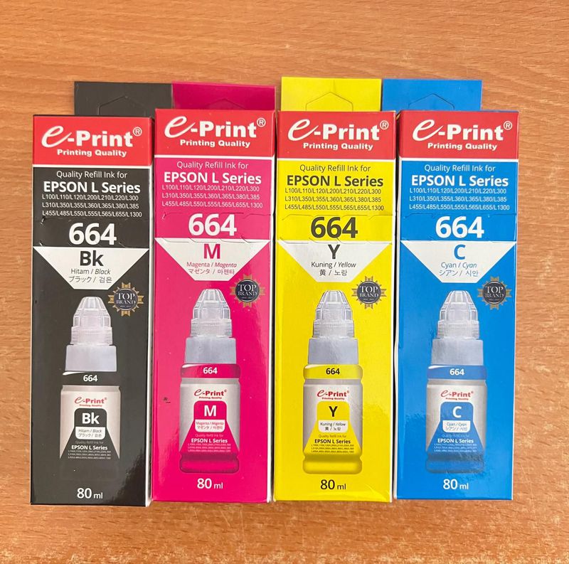 Tinta Eprint Epson 664 - Biru