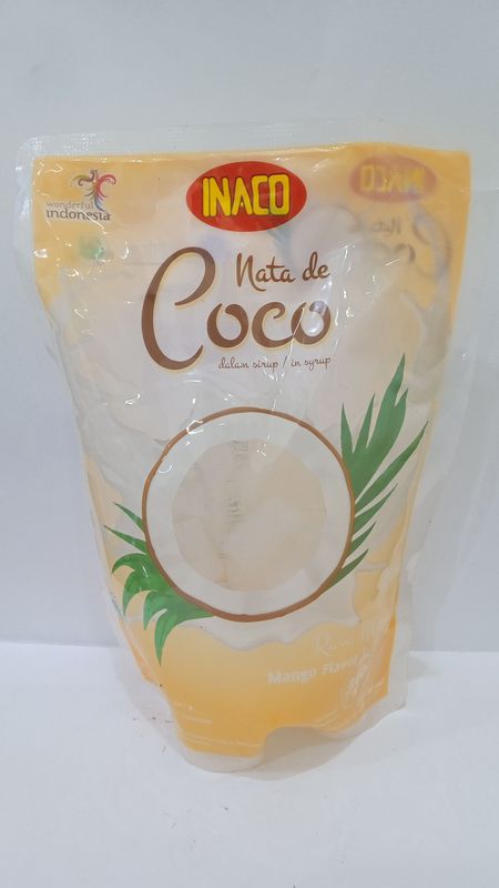Inaco Nata De Coco Mango Flavor 360g